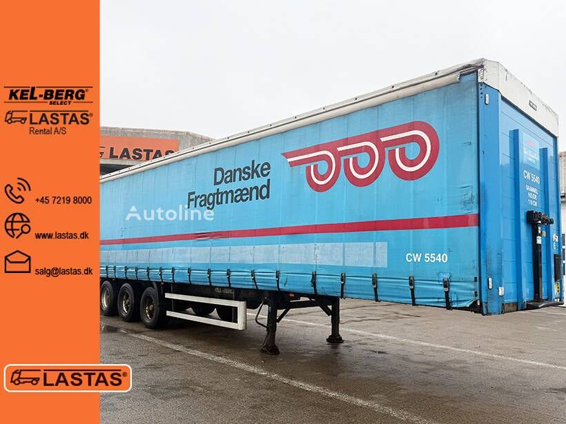 Kel-Berg Curtainsider / Planenauflieger LBW poluprikolica sa kliznom ceradom
