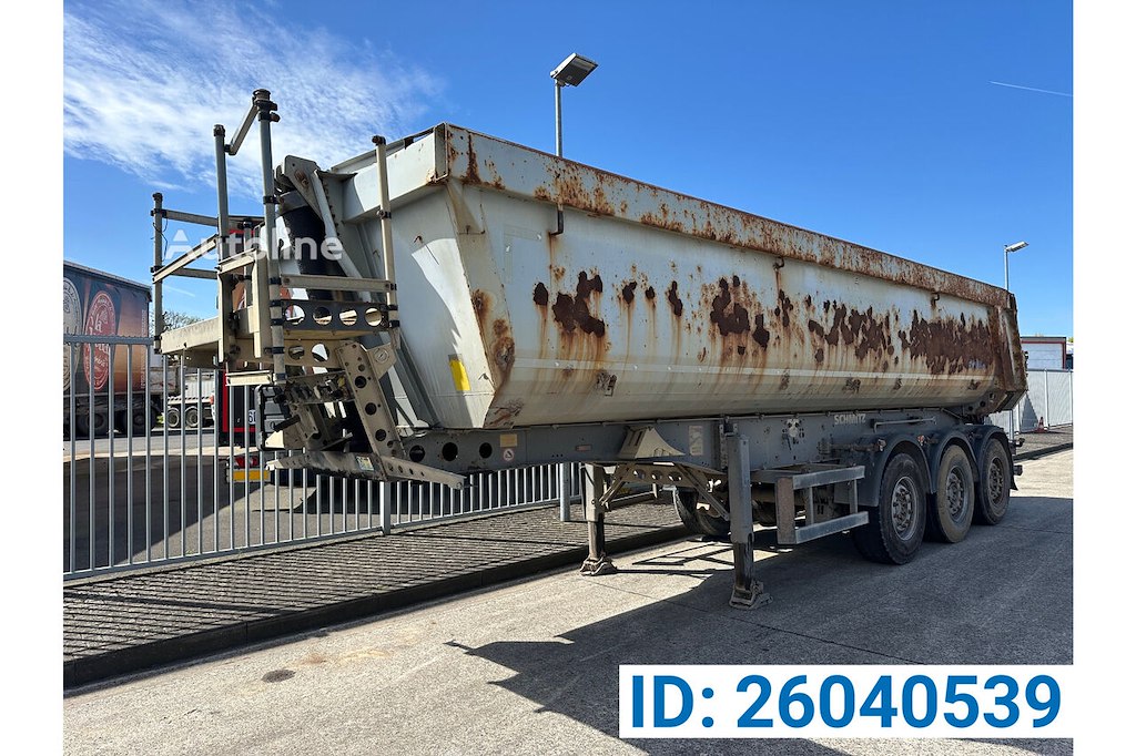 Schmitz Cargobull 27 Cub in Steel poluprikolica kipera