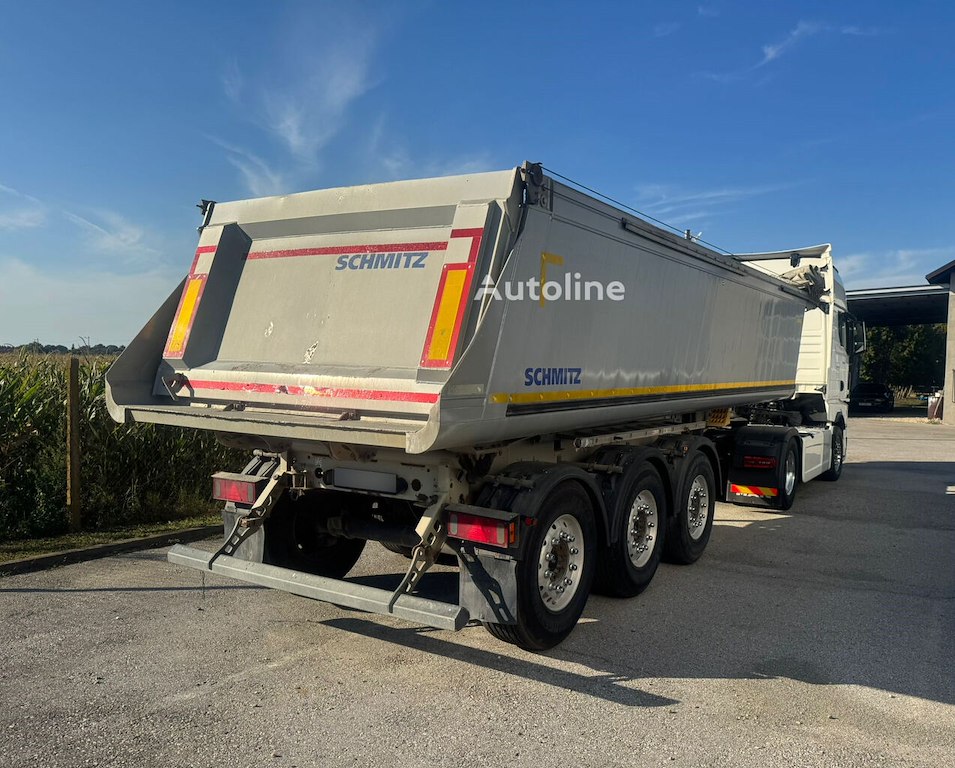 Schmitz Cargobull SKI 24 SL 7.2, Alukippmulde 24 m³ poluprikolica kipera