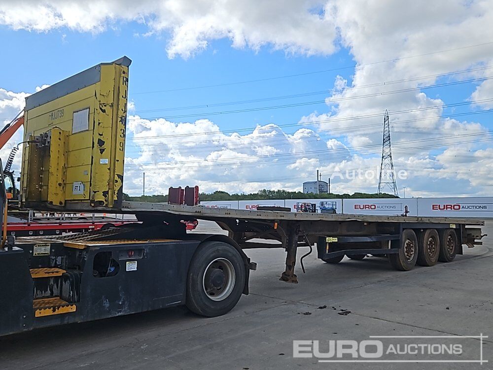 Prodaje se Schmitz Cargobull S01 poluprikolicu platformu na aukciji
