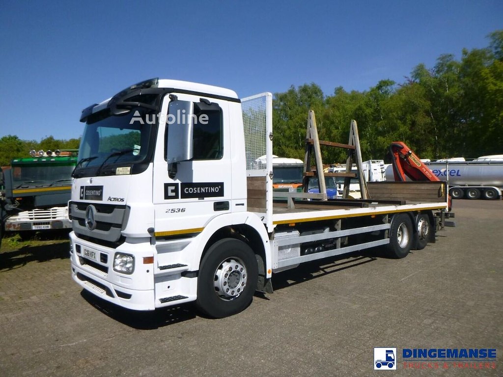 Mercedes-Benz Actros 2536 6x2 RHD + Palfinger PK8501 kamion platforma