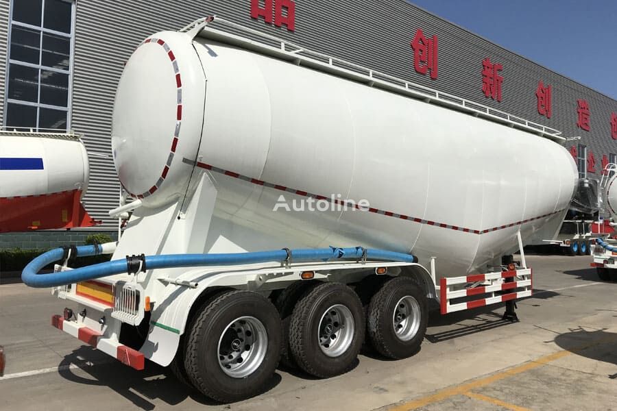 Nova 3 Axle 50 Ton Bulk Cement Tanker Trailer cisterna za prevoz cementa