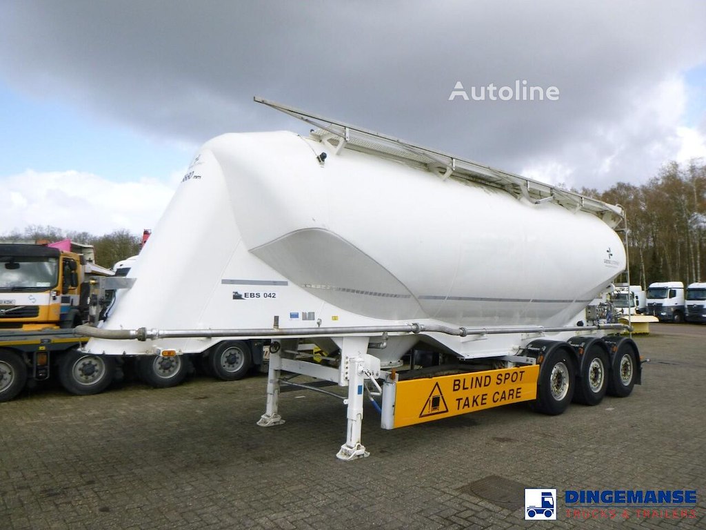 Tank GS Powder alu 40 m3 / 1 comp cisterna za prevoz cementa
