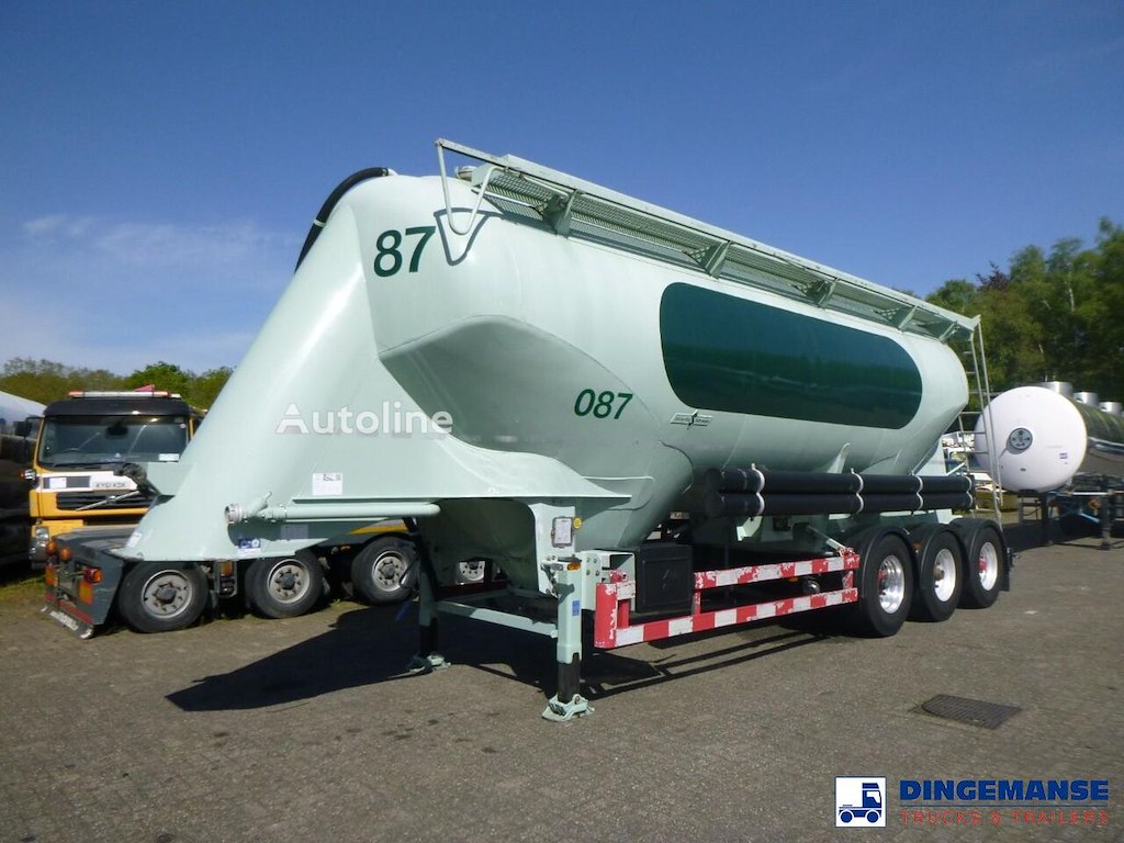 Spitzer Powder tank alu 39 m3 / 1 comp cisterna silos