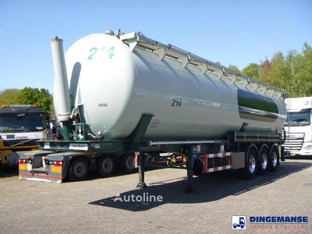 Feldbinder Powder tank alu 60 m3 (tipping) cisterna silos