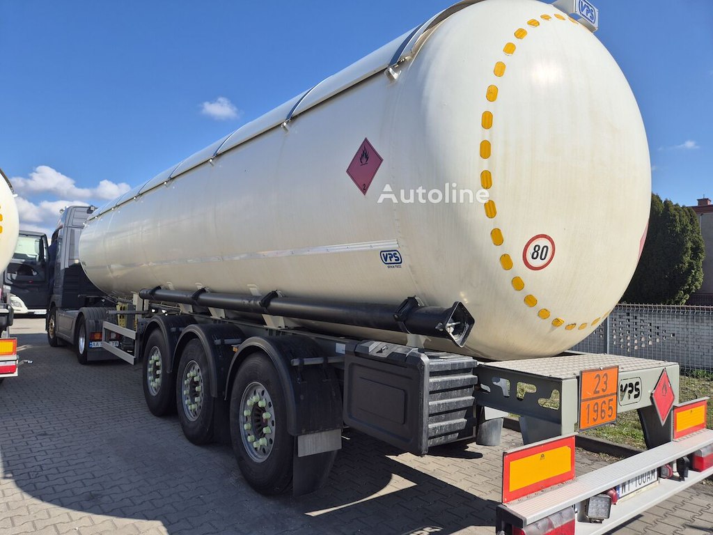 VPS CN50 pump 4" poluprikolica cisterna za gas