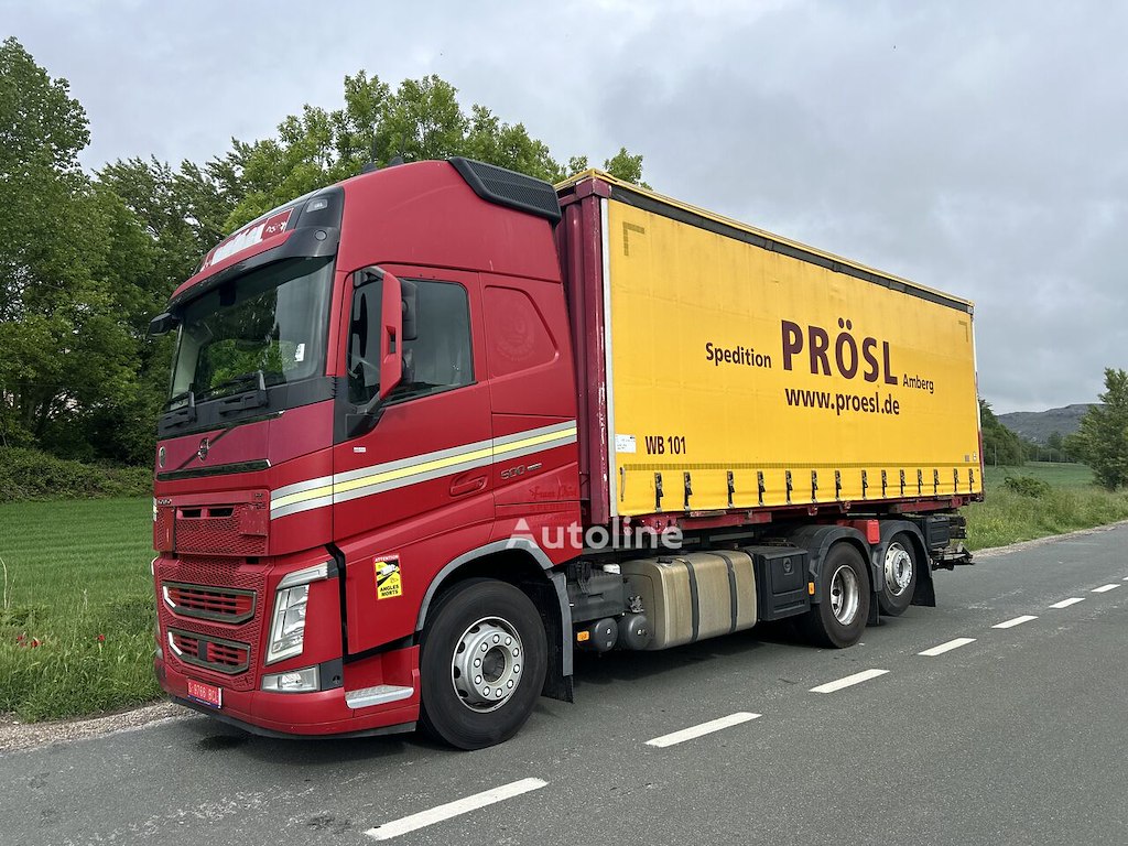 Volvo FH13 500 6X2 Elevador 2000kgs kamion s ceradom