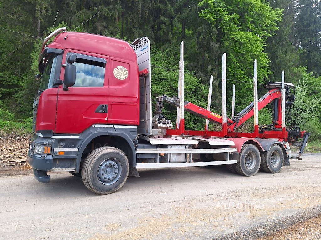Scania R500 kamion za prevoz drva