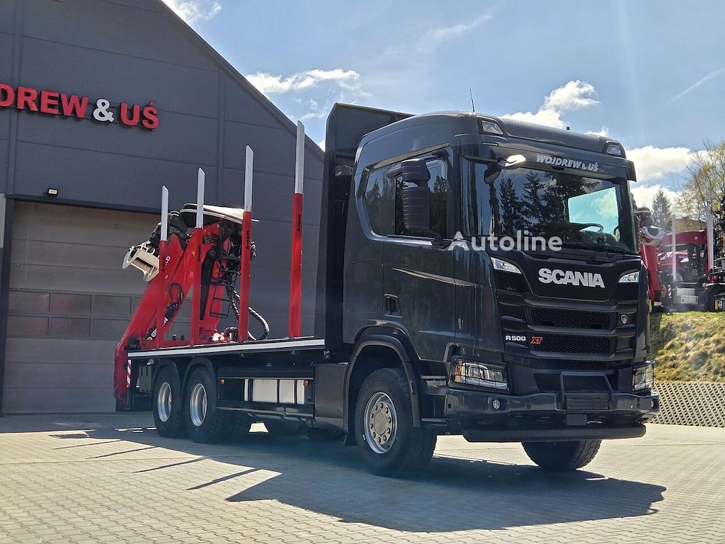 Scania R500 kamion za prevoz drva