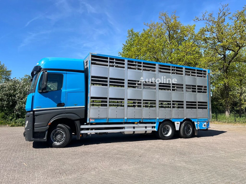 Mercedes-Benz Actros 2851 6x2/4 Bekkers Livestock 1/2/3 stock kamion za prevoz stoke