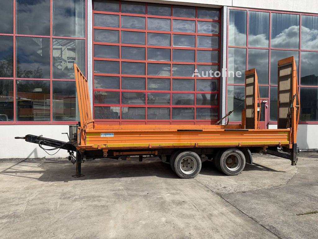BLOMENROEHR 896/14000 14 t Tandem 2 Seiten Kipper / Tieflader prikolica za građevinske strojeve