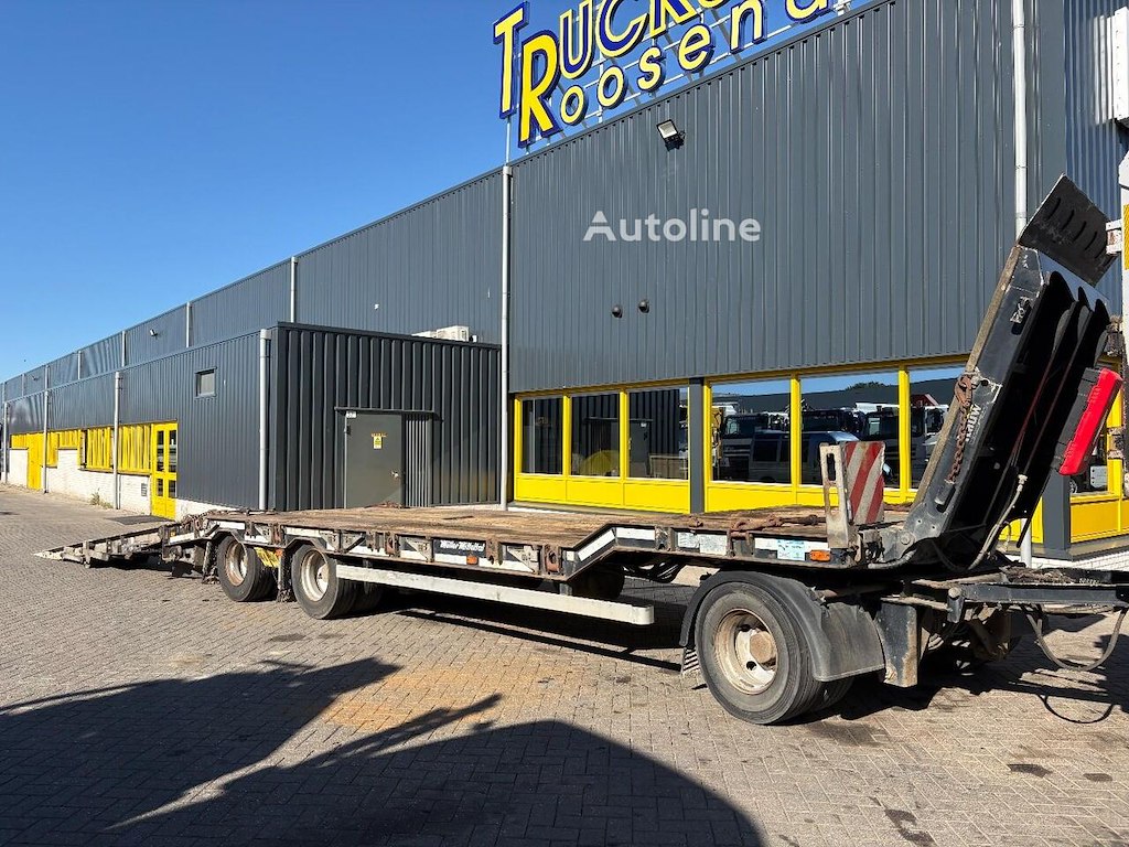 Müller-Mitteltal D3 + HYDROLIC FRONT/BACK LOADER + 3 AXLE + SPECIAL HEAVY prikolica sa niskom platformom