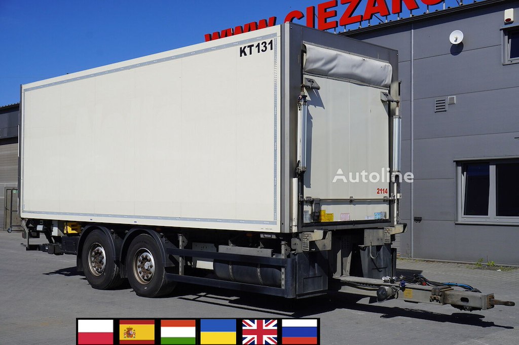 Rohr RZK 18 IV refrigerated trailer / Carrier Supra 850 / Tail lift B prikolica hladnjača
