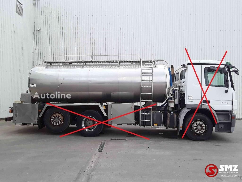 Diversen Occ Tankwagen opbouw INOX 15.000L telo rezervoara