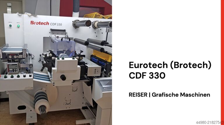 Mašina za doradu etiketa
Brotech/Eurotech CDF 330