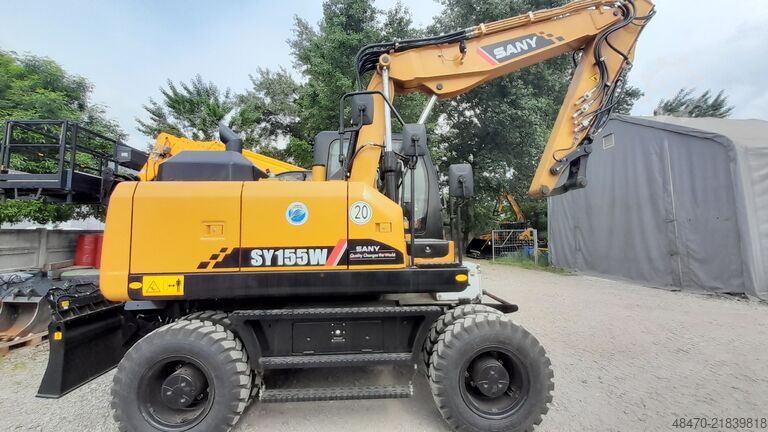 Točkaš bager
SANY HEAVY MACHINERY Ltd SY155W
