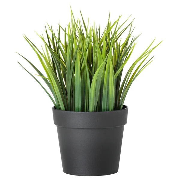 Veštačka biljka u saksiji, unutra/spolja trava, 9 cm