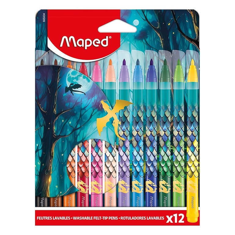 FLOMASTERI MAPED COLOR`PEPS DRAGON