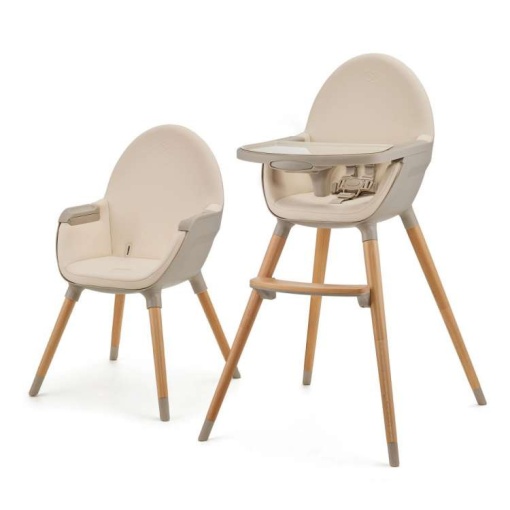 KINDERKRAFT STOLICA ZA HRANJENJE 2U1 FINI2 BEIGE