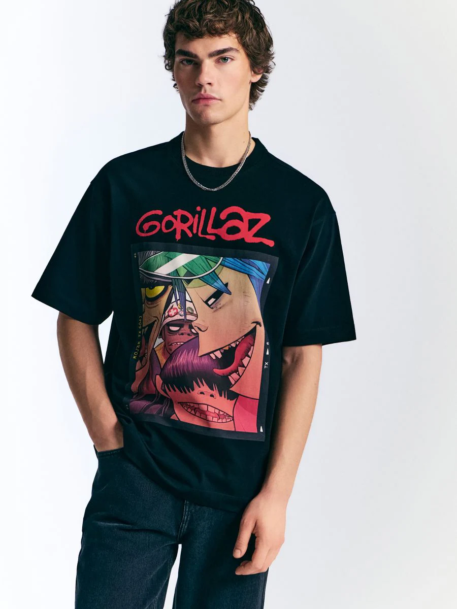 Majica sa printom Gorillaz