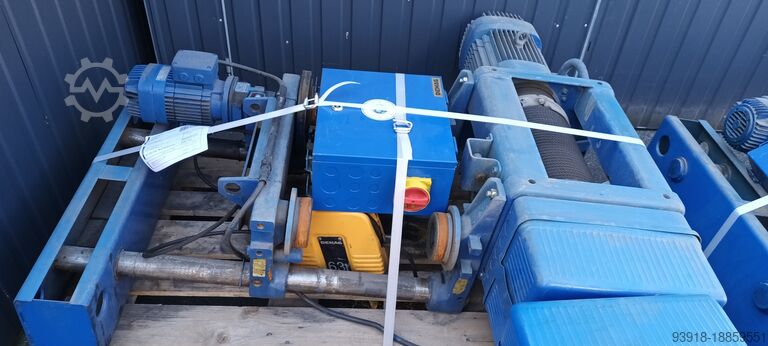 Dizalica sa kranom
DEMAG 3 Stück DH 316 H12 Hubwerk 6,3to