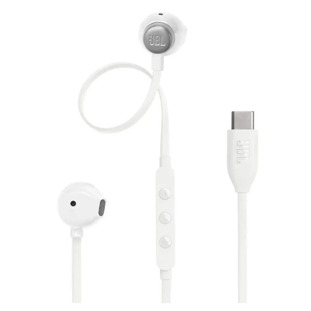 JBL slušalice sa mikrofonom Type C T305 BELE
