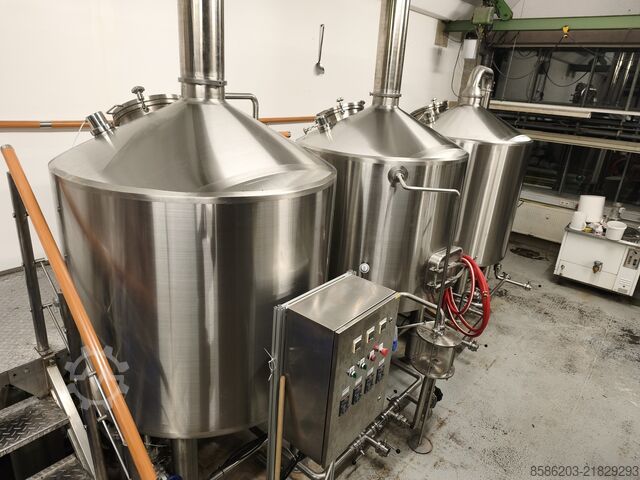 Trokotlovska pivara 1200l
HGMC Drei-Geräte Sudhaus 1200l