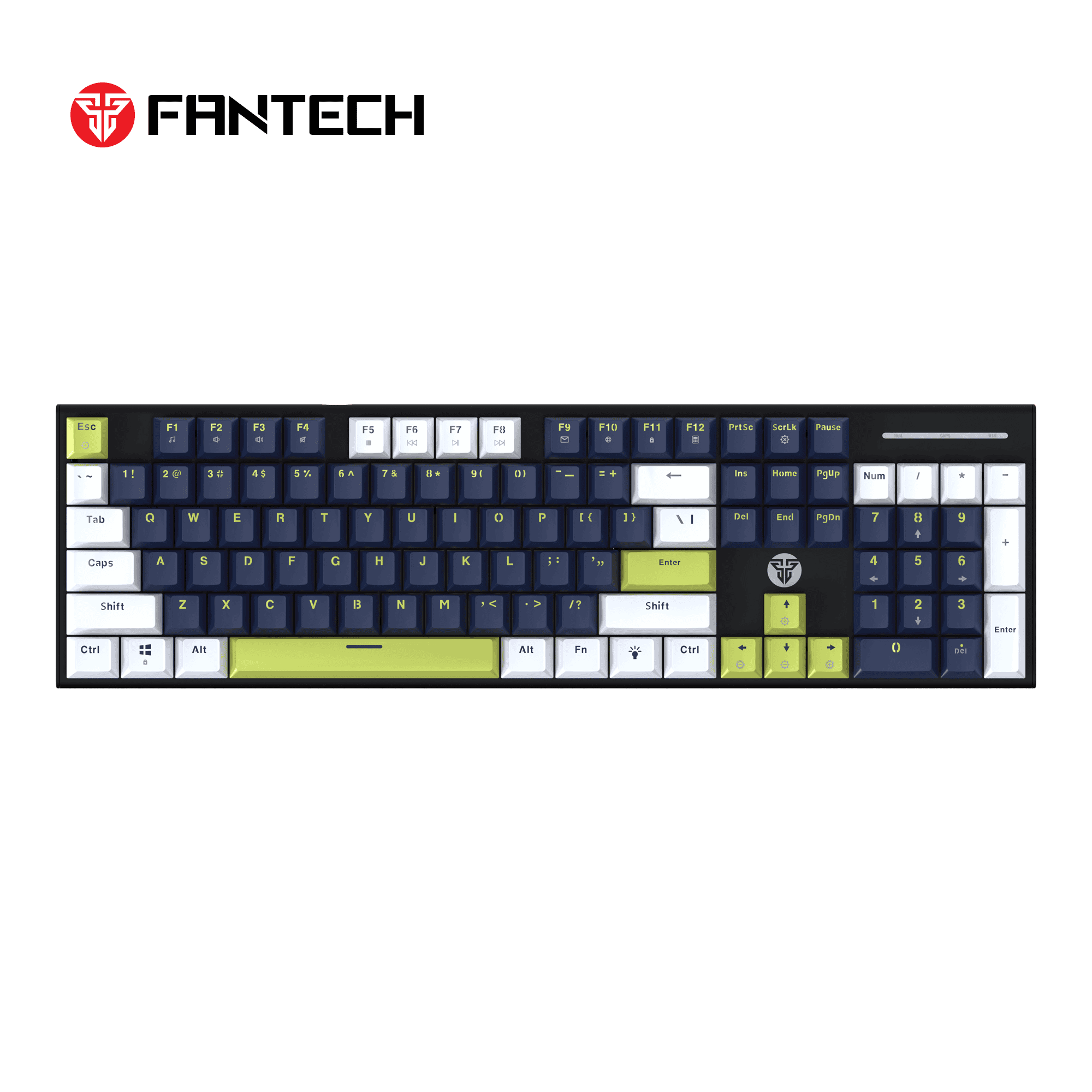 GEJMERSKA MEHANICKA TASTATURA FANTECH MK878S MORI ATOM104S (TARO SWITCH)
