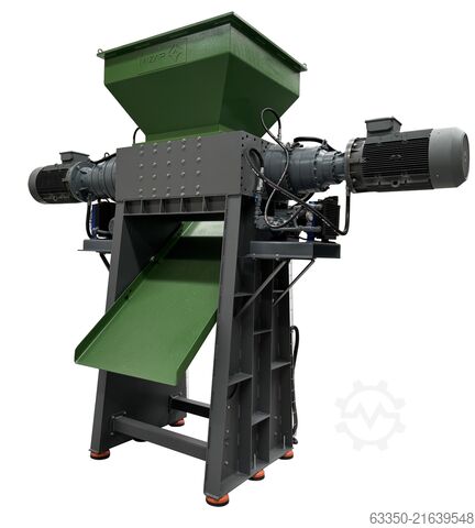 Dvoosovinski šreder
Mizar Recycling Machinery | DSH S - Double Shaft Shredder |520mm