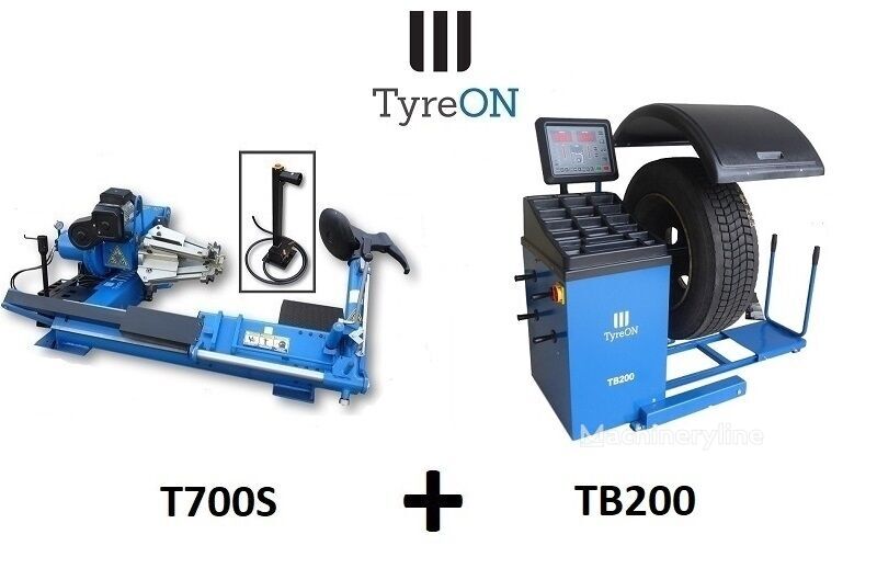 Novi TyreON 42 Inch truck tyre changer + truck / bus / car wheel balancer 20 demonterka