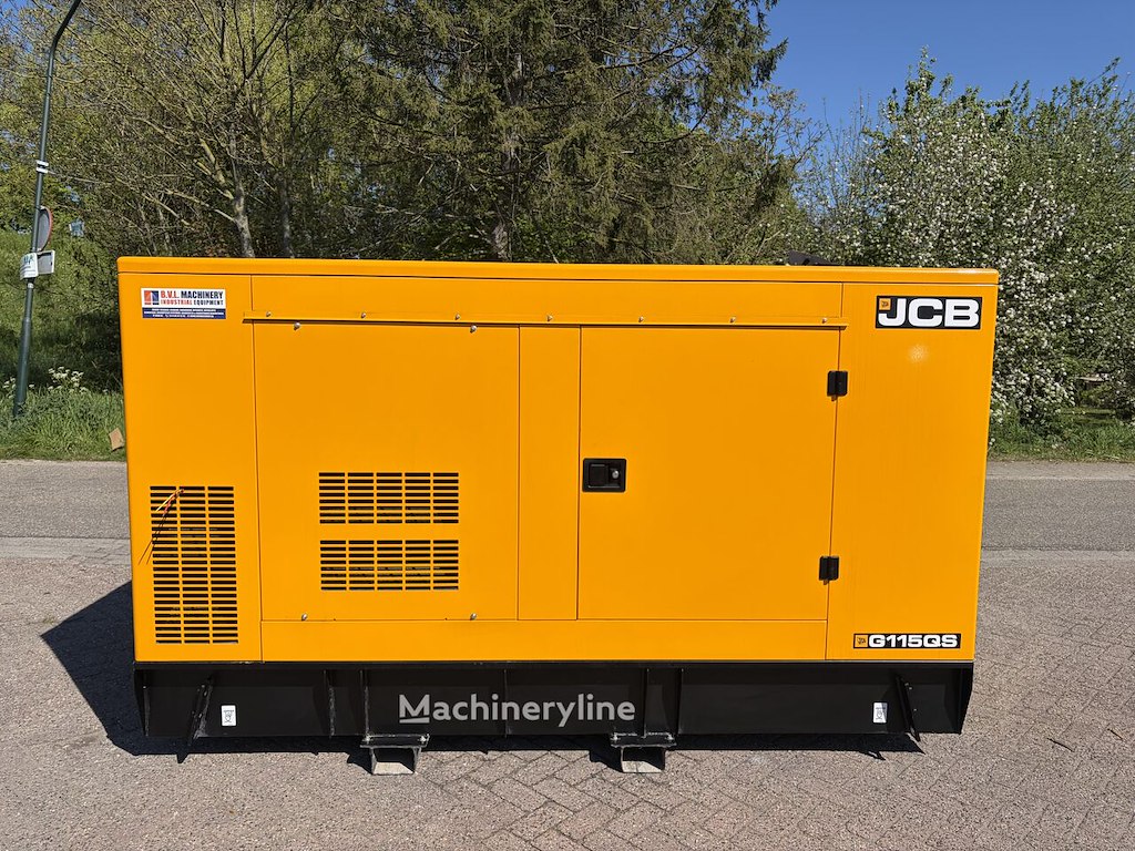 Novi JCB G115QS diesel generator