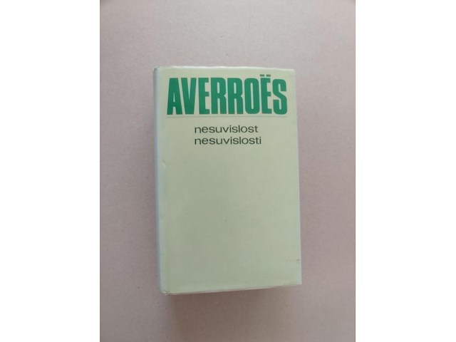 Nesuvislost nesuvislosti - Averroes Averoes, Retko !!!