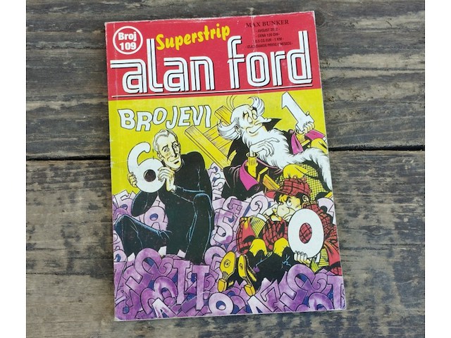 STRIP ALAN FORD 109 BROJEVI