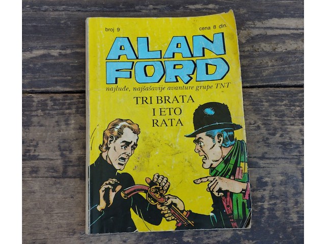 STRIP ALAN FORD 9 TRI BRATA I ETO RATA