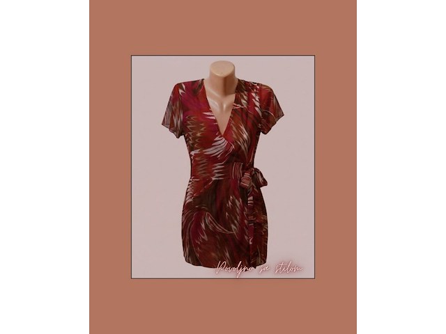 3.3. Bordo bluza na preklop Miss Etam M