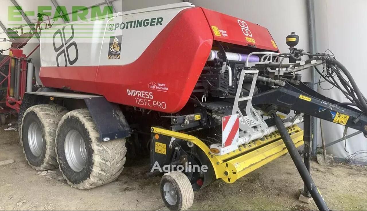 Pöttinger impress 125 fc pro balirka za četvrtaste bale