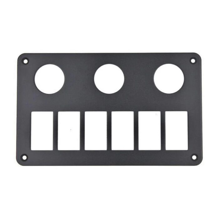 Panel za 6 prekidača i 3 uticnice