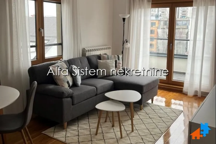 Izdavanje, dvosoban stan, 43m², Vračar Sve Podlokacije, Beograd