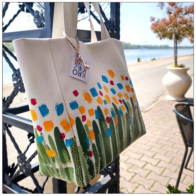 Torba, eko koža, Groovy Garden kolekcija
