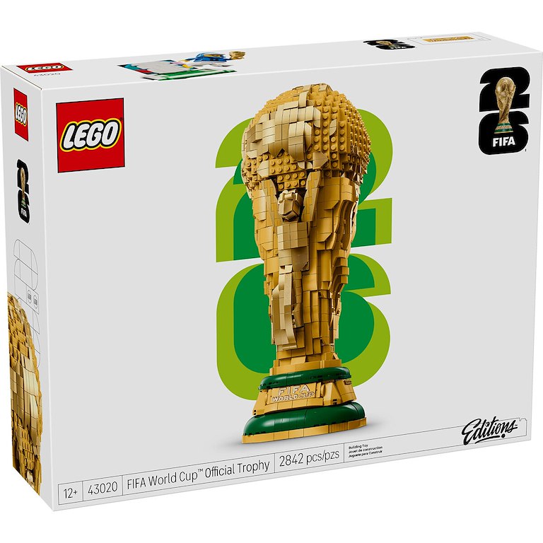 LEGO Zvanični trofej FIFA Svetskog prvenstva u fudbalu 43020ID: EK000839361