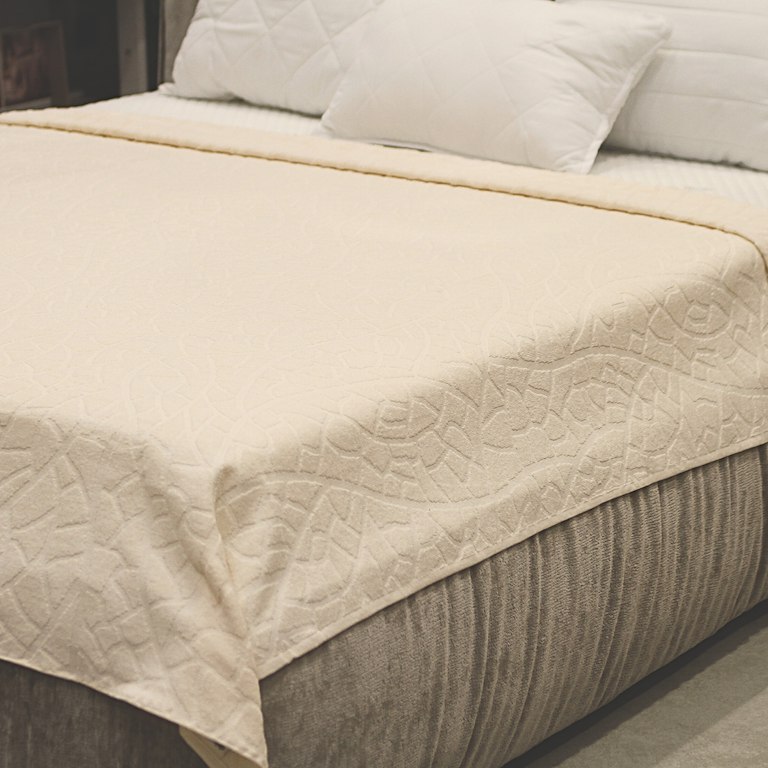 Dekordom Frotir prekrivač stone 200x210 - ivory - 26ID: EK000849836