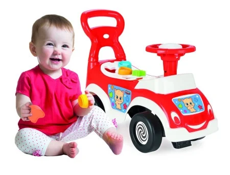 Pilsan Interaktivna guralica Smart Baby Car crvena ( SW12729 )