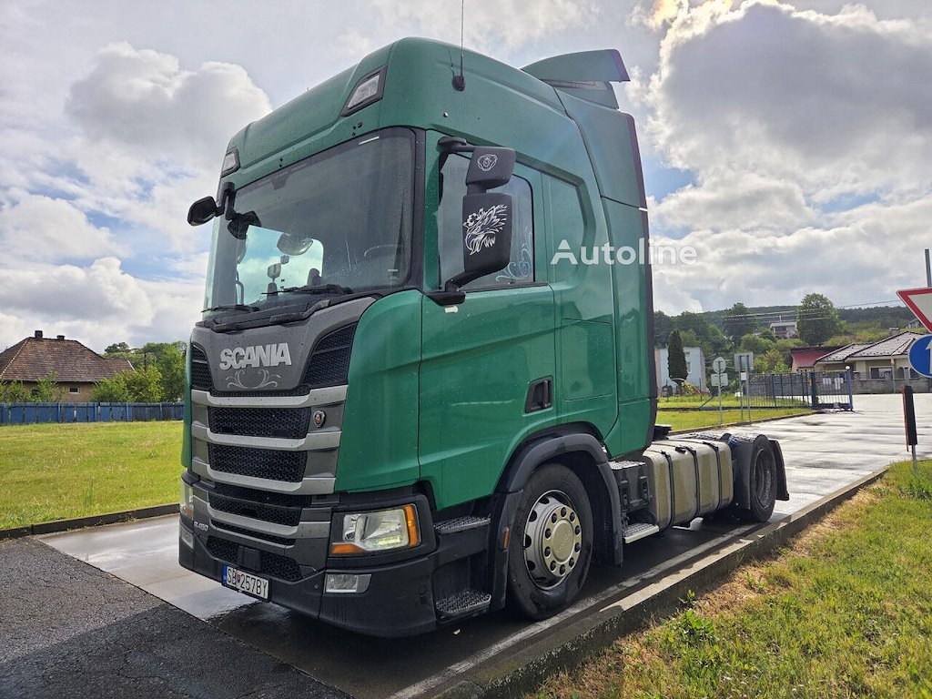 Scania R 450 A4x2EB, Low deck, Commisional sale tegljač