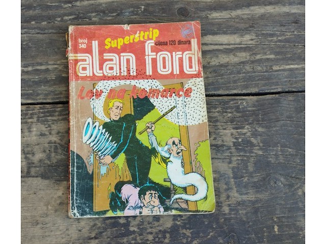 STRIP ALAN FORD 340 LOV NA KOMARCE