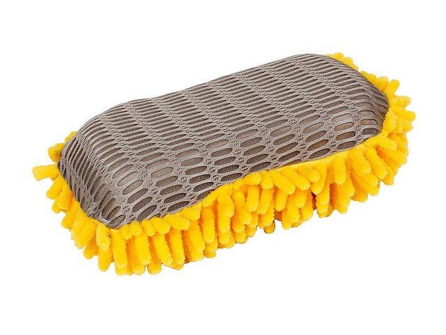 SUNĐER ZA AUTO MIKROFIBER - ŽUTI