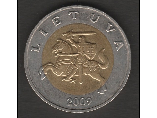 5 Litai - Lithuania, Litvanija - 2009