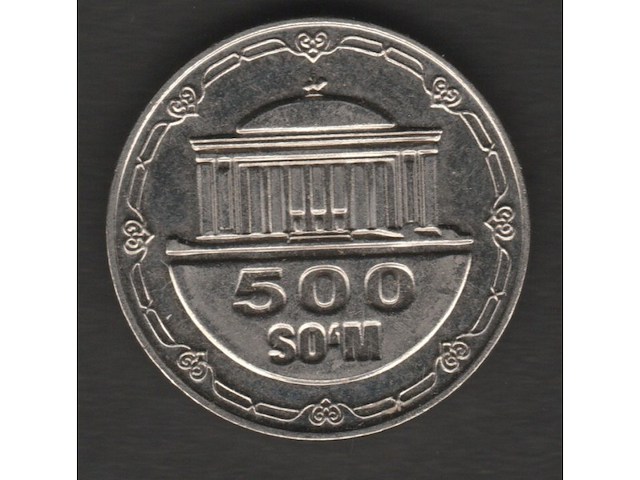 500 Soʻm - 2018 - Uzbekistan