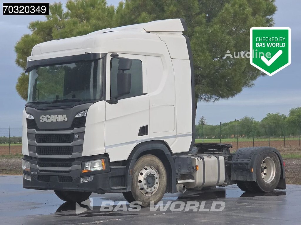 Scania R410 R 4X2 Retarder Alcoa's Standklima ACC tegljač