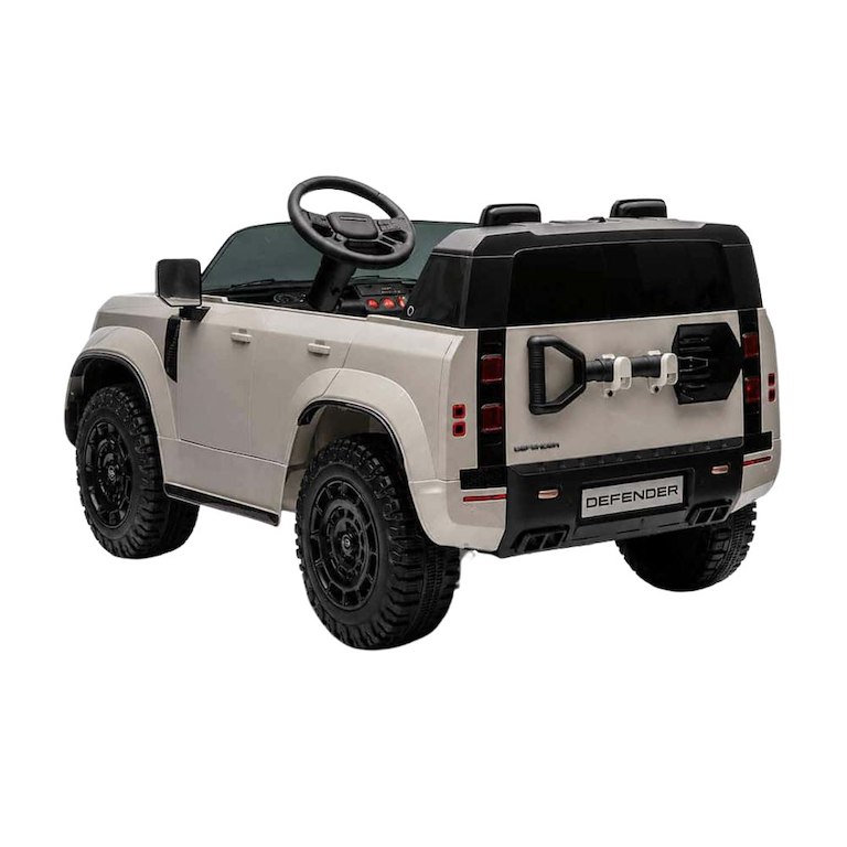 Auto na akumulator Land Rover Defender OCTA Licencirani Dvosed Sivi