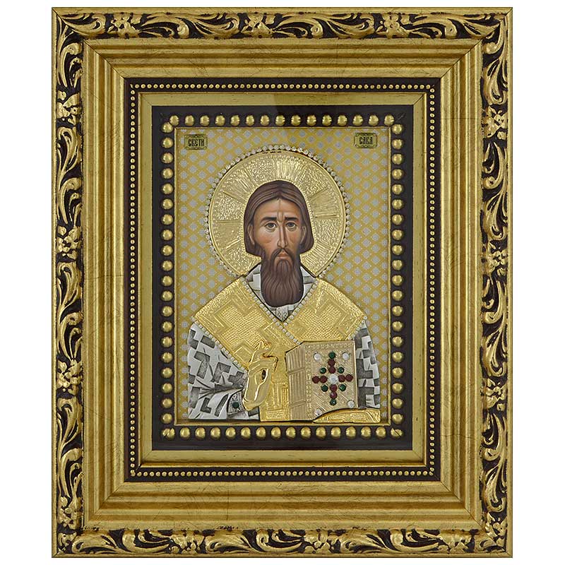 Sveti Sava (25x22) cm